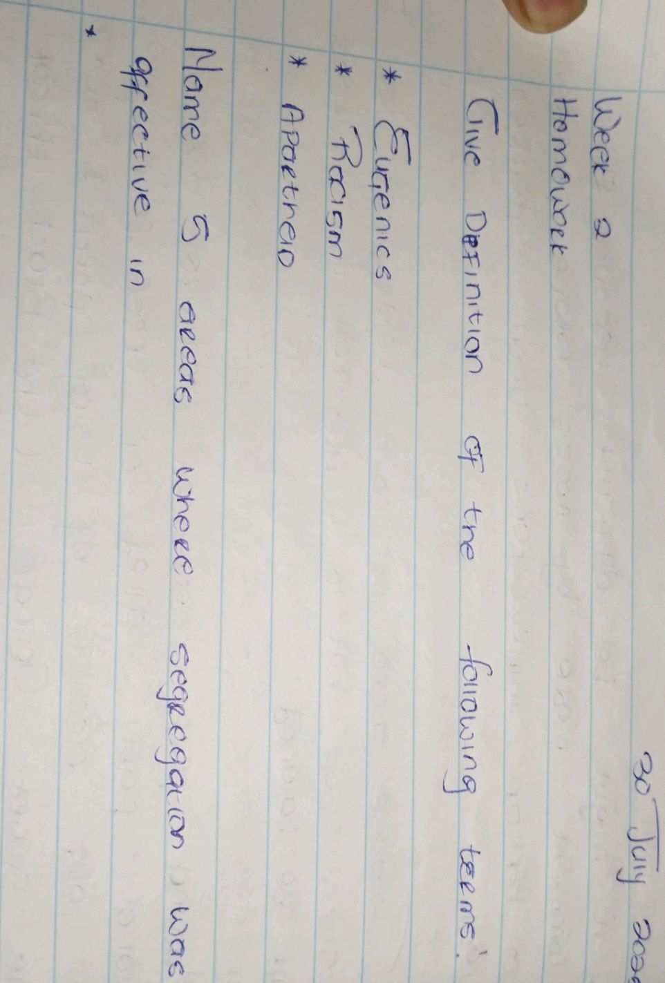 Give Definition of the following terms: * | StudyX