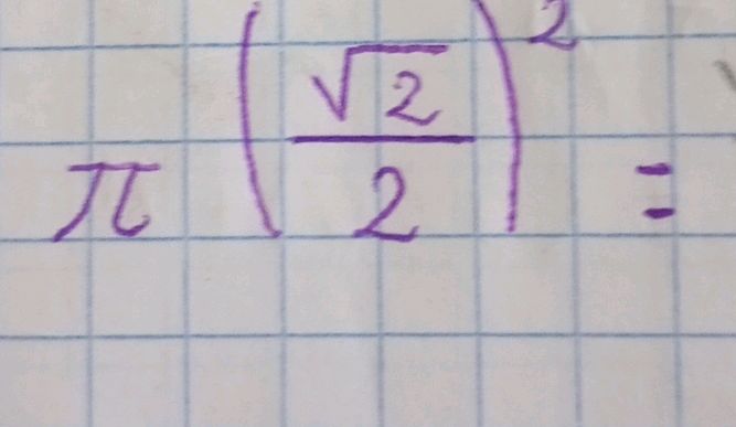 Calculate the value of pi times (sqrt(2)/2)
