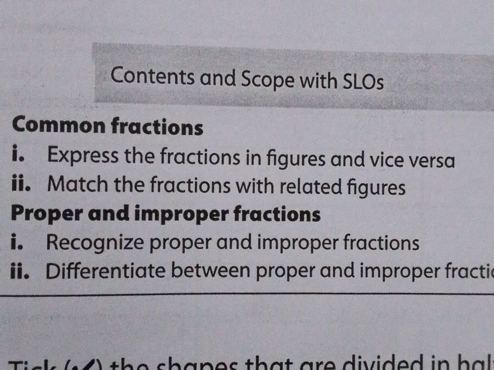 Common fractions i. Express the fractions in | StudyX
