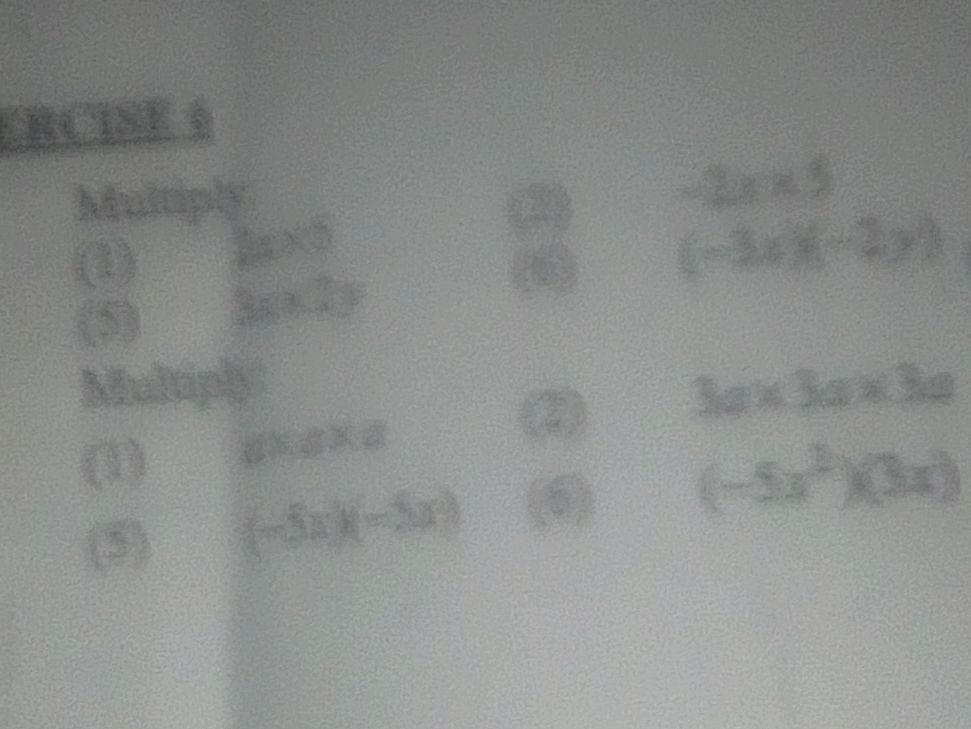 Multiply (1) 3x * 2x (3) 3x * 2x Multiply | StudyX