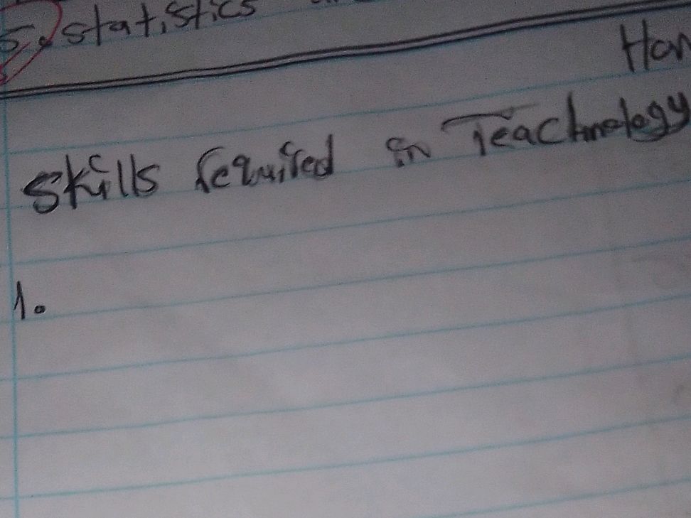 Skills required in Technology | StudyX