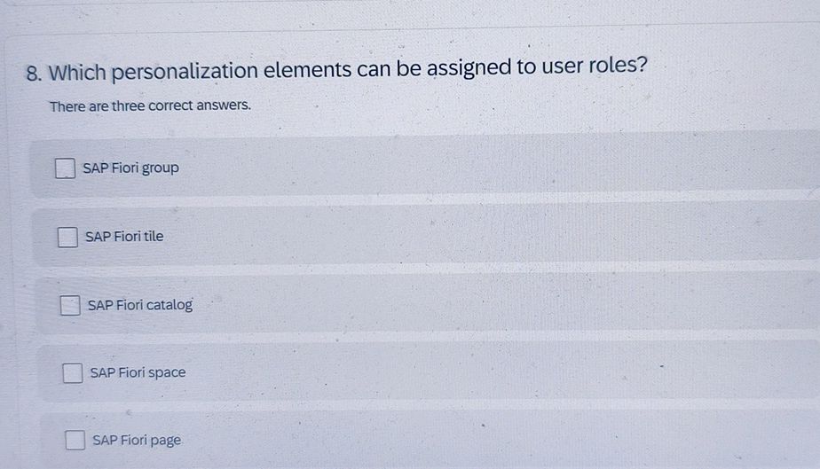 8. Which personalization elements can be | StudyX