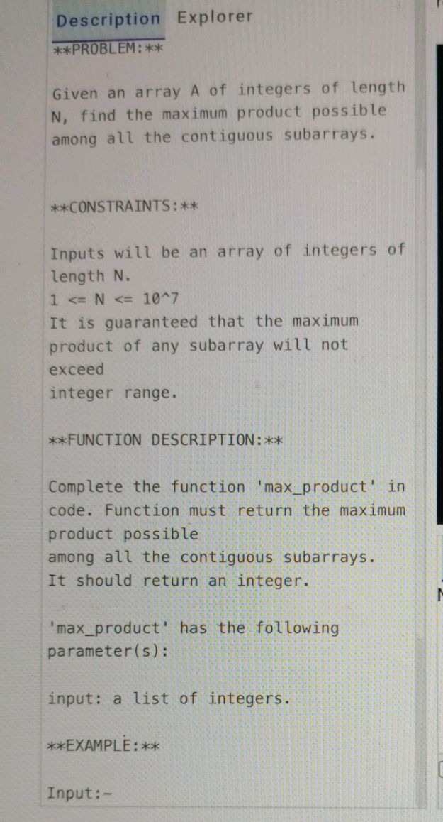 **PROBLEM:** Given an array A of integers | StudyX