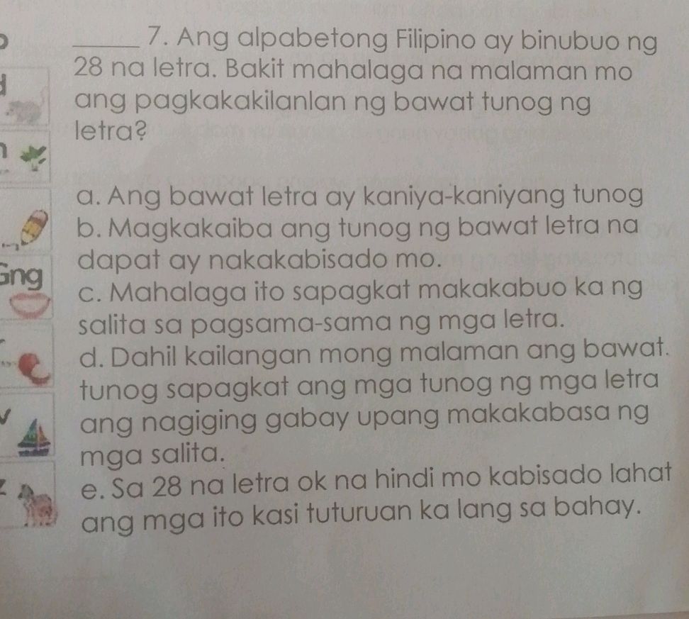 Ang alpabetong Filipino ay binubuo ng 28 na