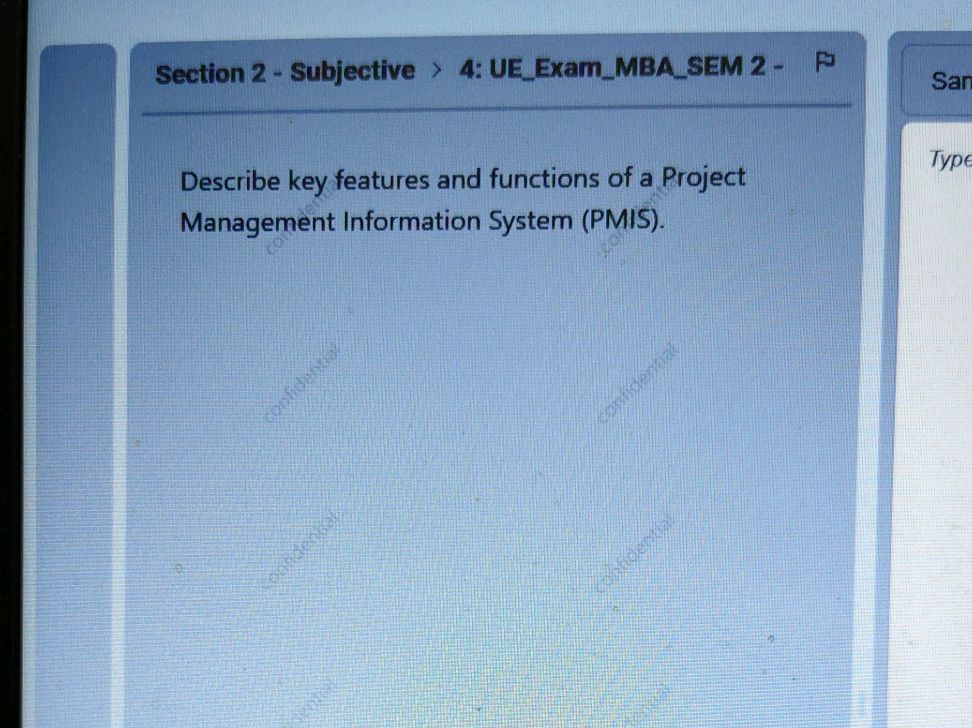 Describe key features and functions of a | StudyX