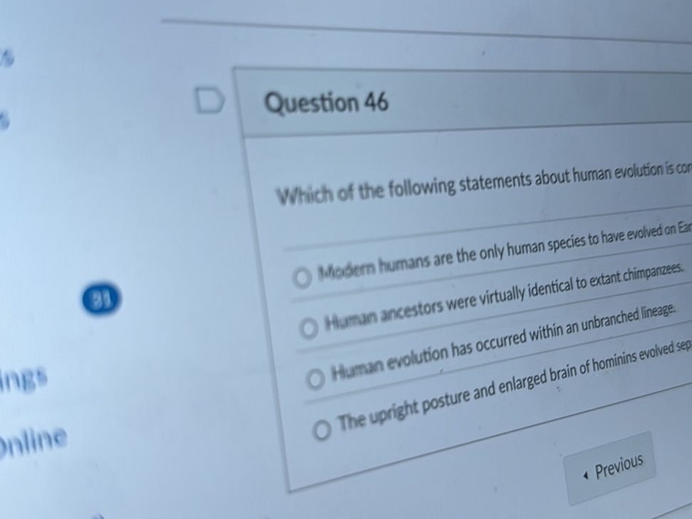 Question 46 Which of the following | StudyX