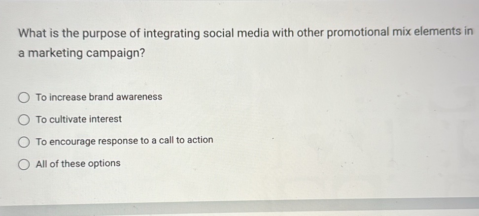 What is the purpose of integrating social | StudyX