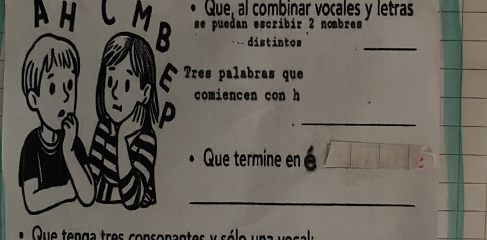 Que, al combinar vocales y letras se | StudyX