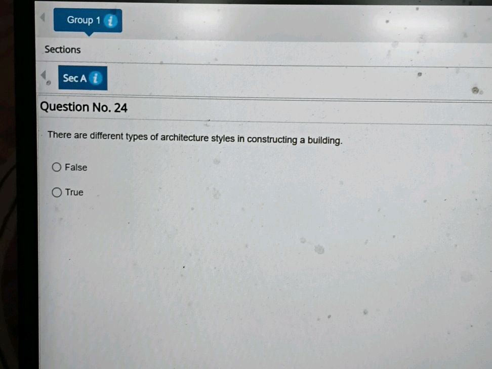 There are different types of architecture | StudyX