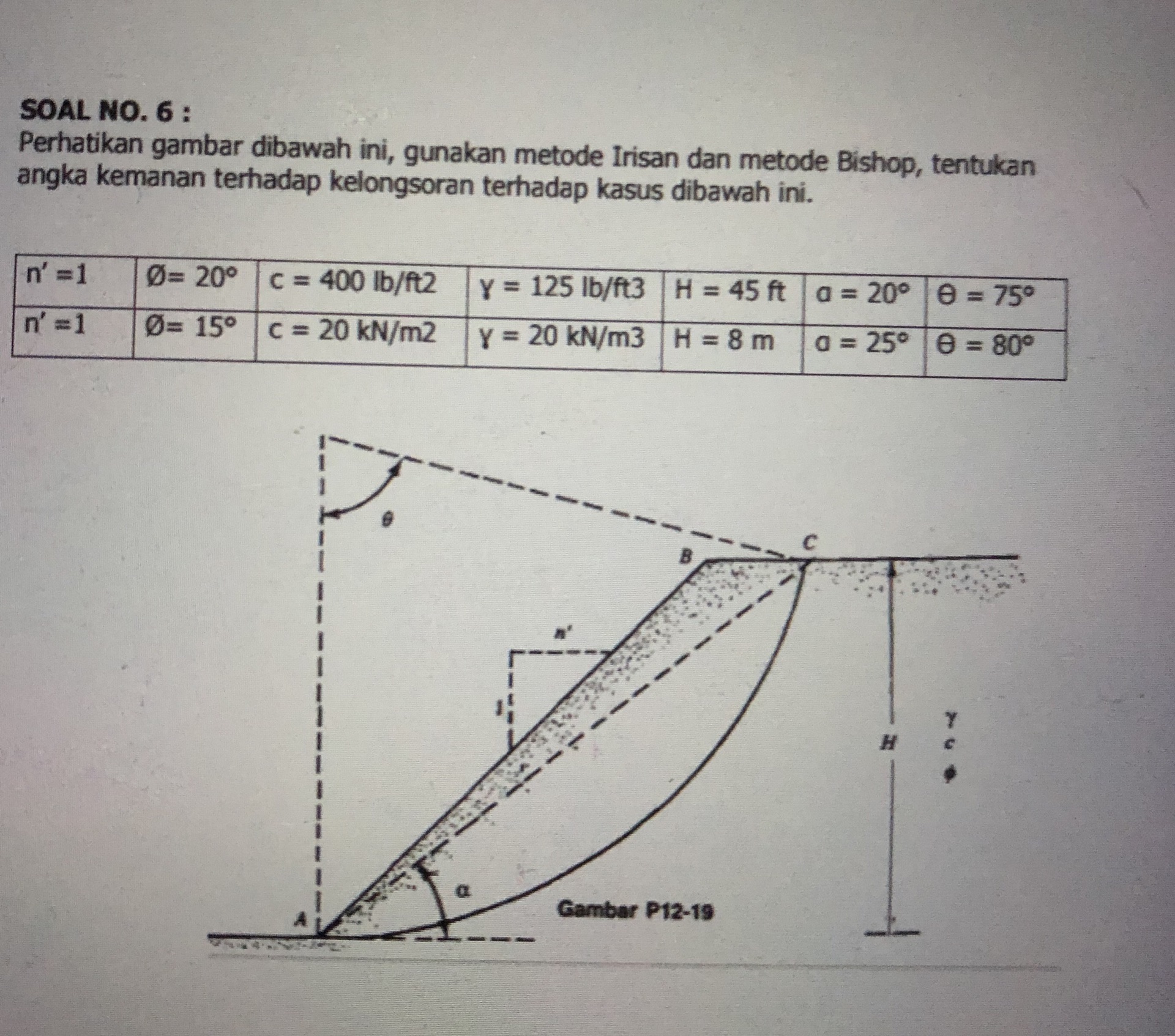 SOAL NO. 6: Perhatikan gambar dibawah ini,
