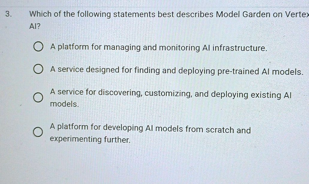 3. Which of the following statements best | StudyX