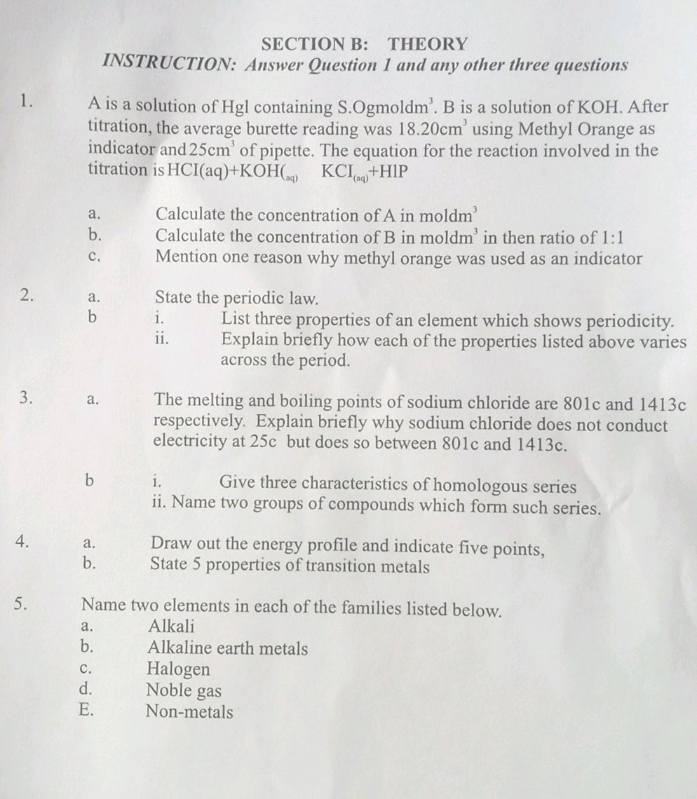 A is a solution of Hgl containing