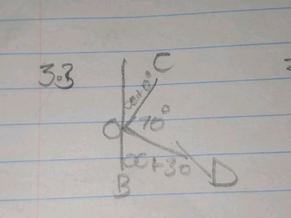 3.3 Diagram with angles labeled: Angle at C