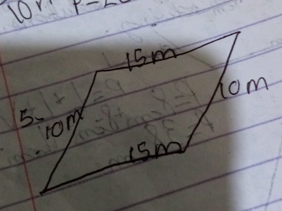The image shows a parallelogram with the | StudyX