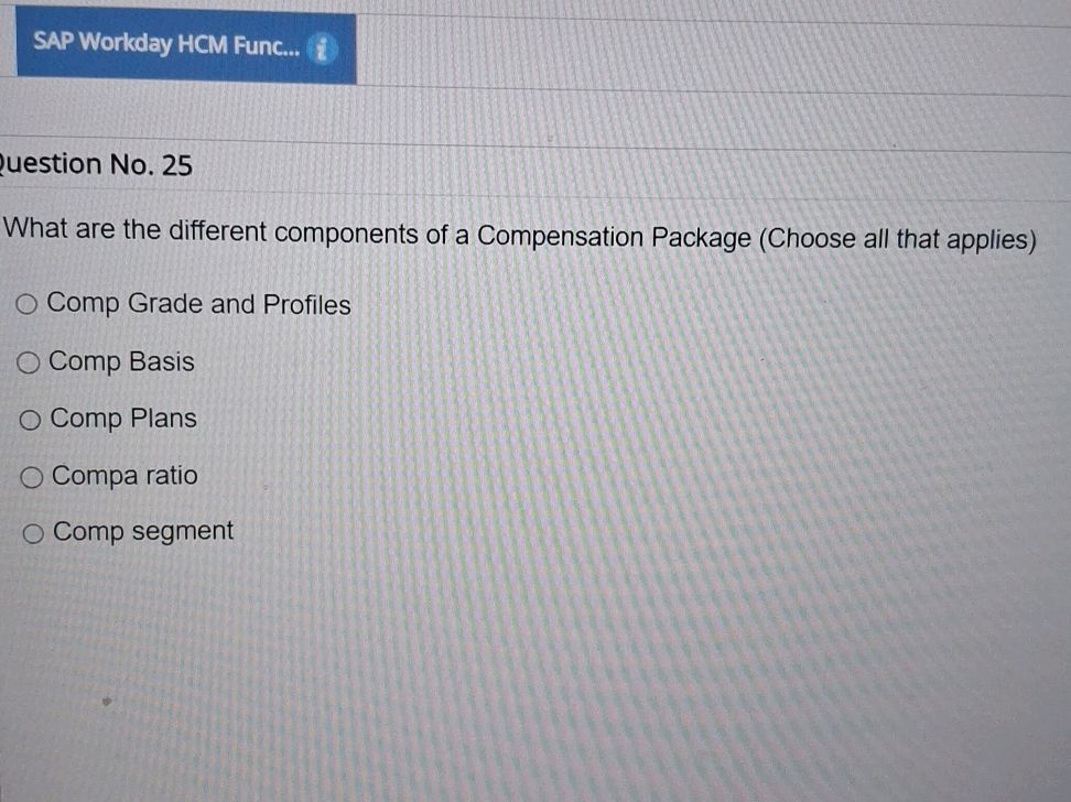 Question No. 25 What are the different | StudyX