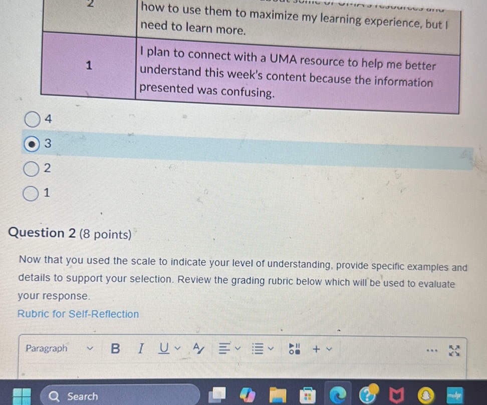 Question 2 (8 points) Now that you used the | StudyX