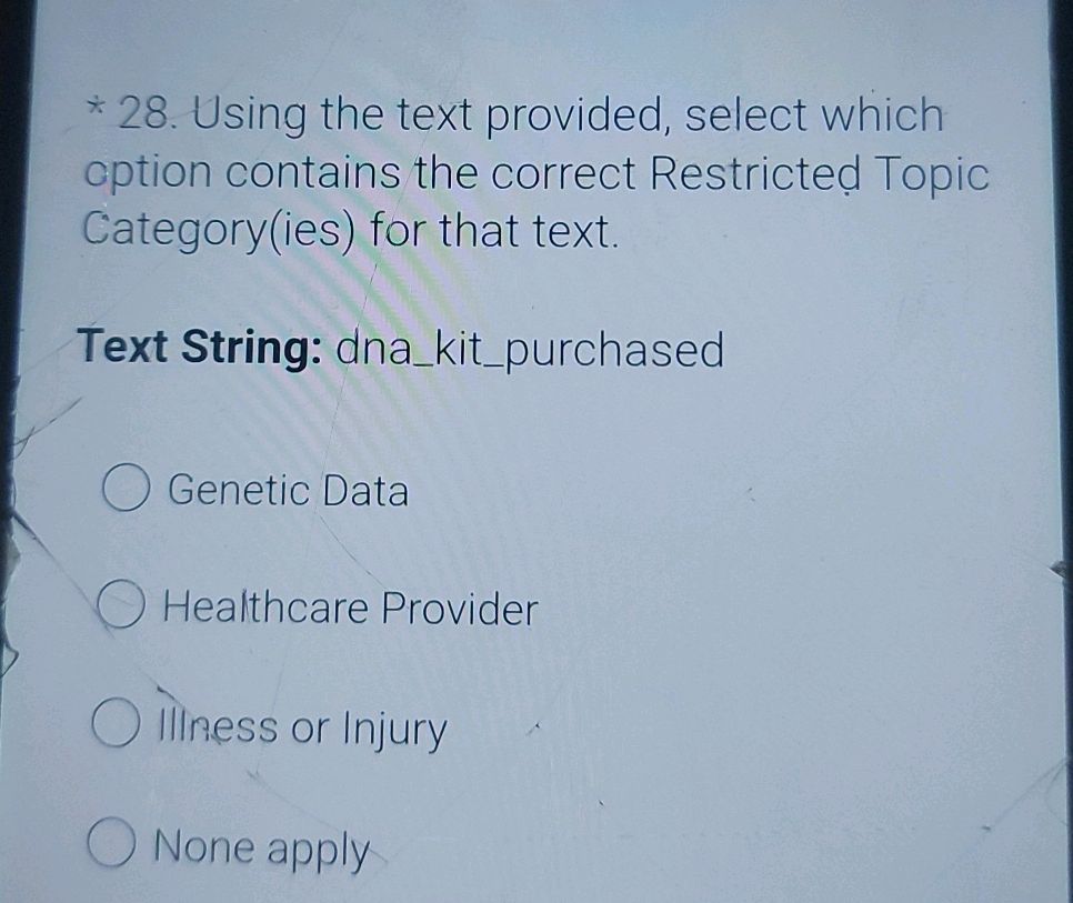 * 28. Using the text provided, select which | StudyX