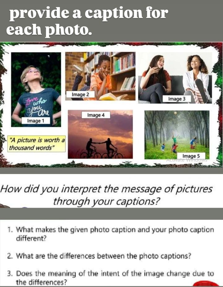 How did you interpret the message of
