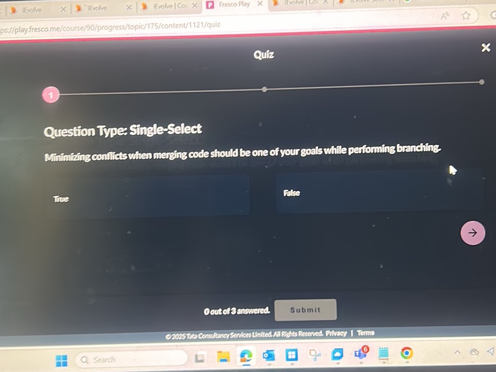 Minimizing conflicts when merging code | StudyX