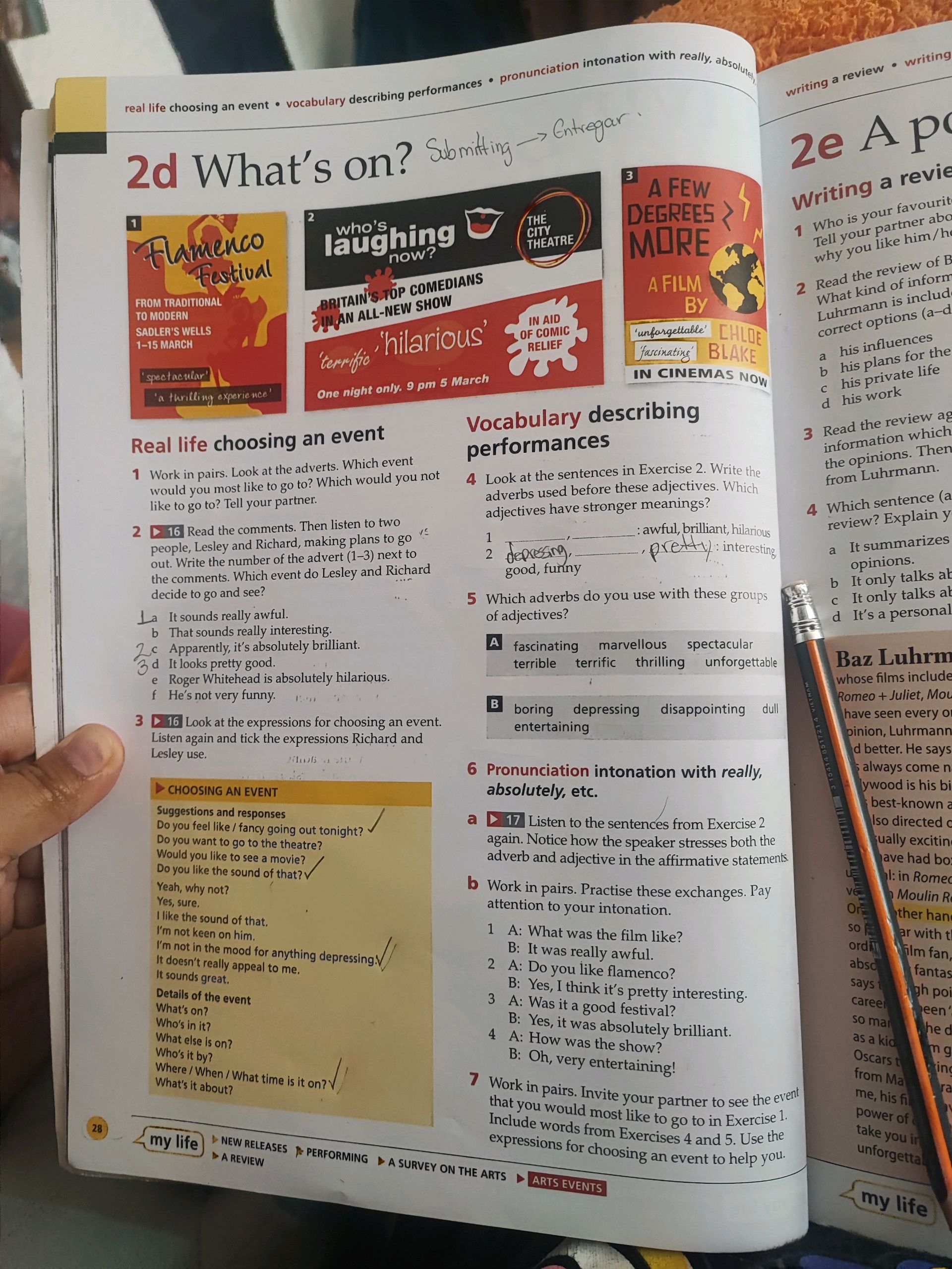 3. Look at the expressions for choosing an | StudyX