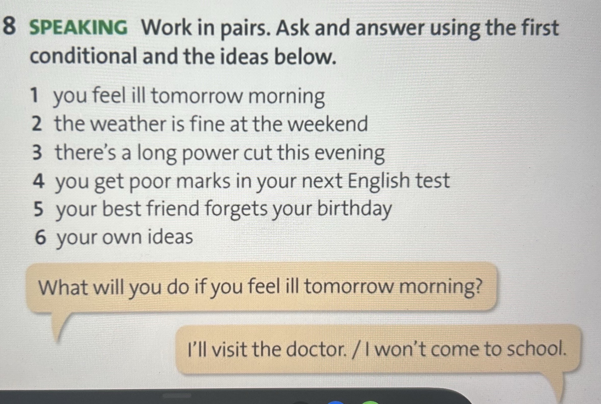 8 SPEAKING Work in pairs. Ask and answer | StudyX
