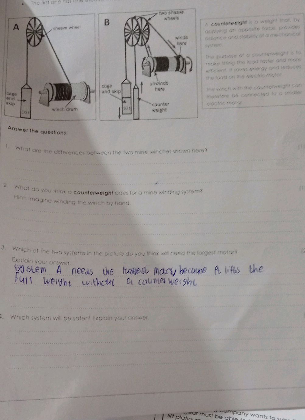 1. What are the differences between the two | StudyX