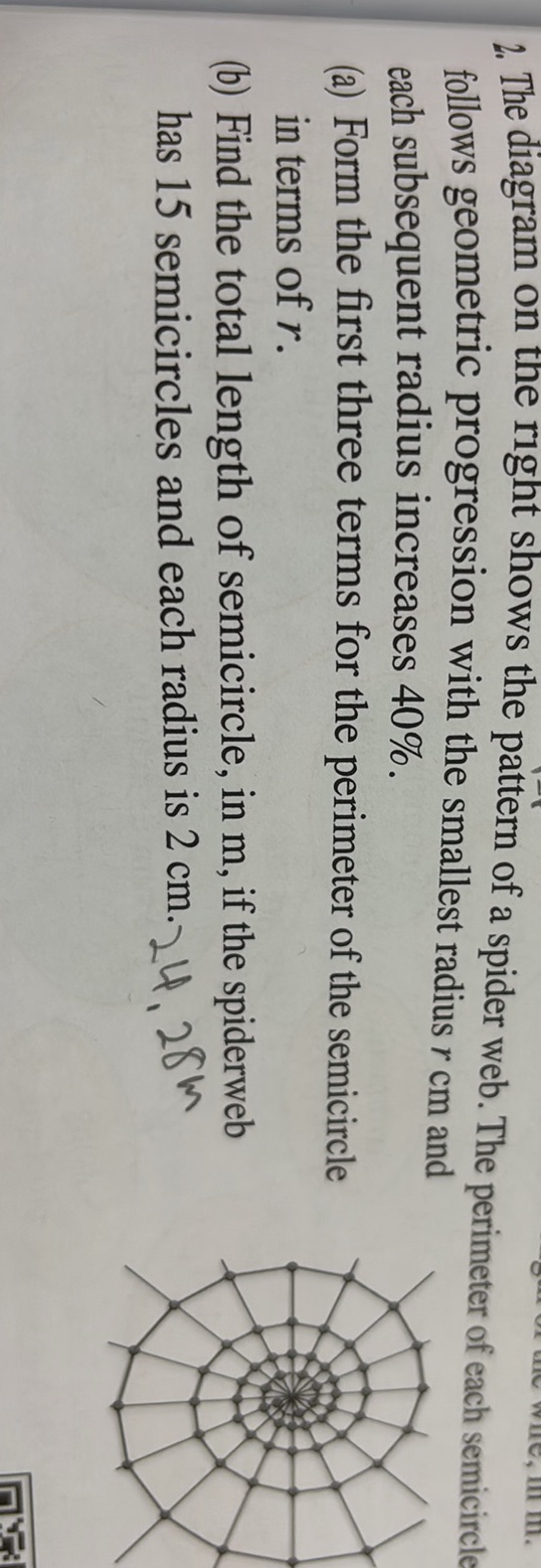 2. The diagram on the right shows the | StudyX
