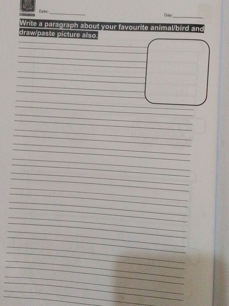 Write a paragraph about your favourite | StudyX