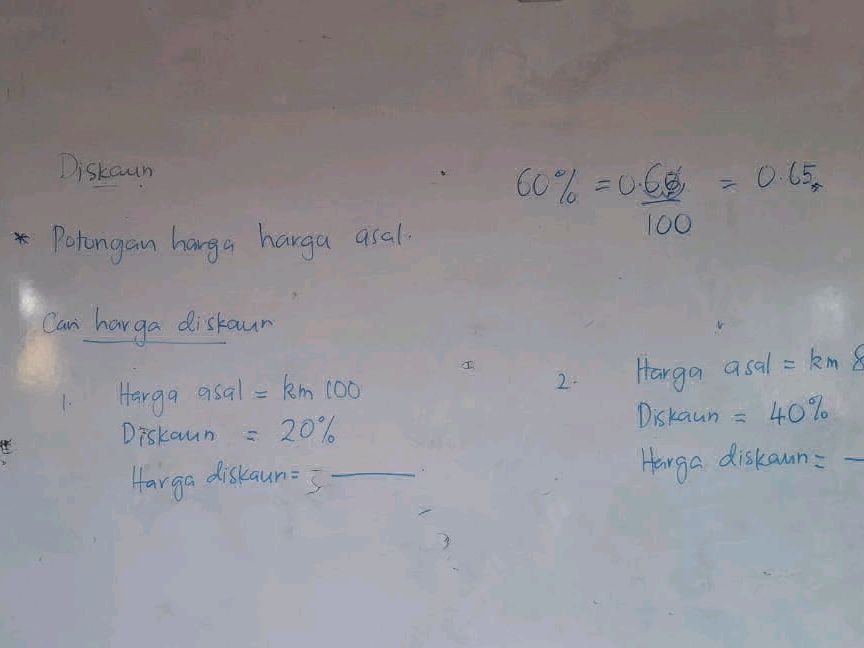 Potongan harga harga asal. Can harga diskaun
