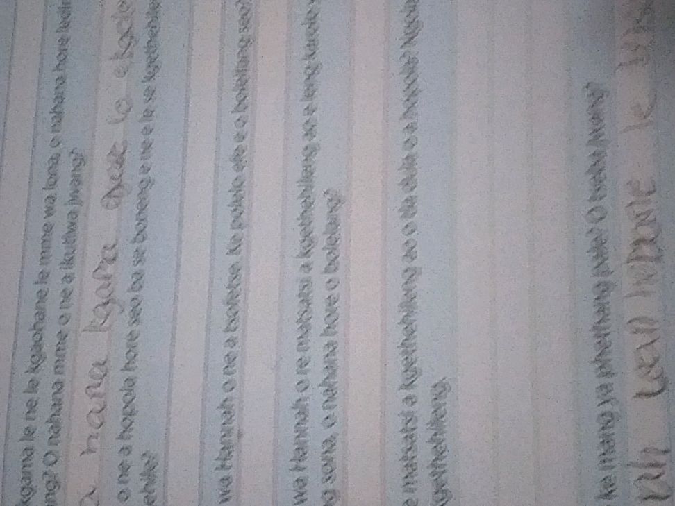 kgama le ne le kgaohane le mme wa lona, o | StudyX