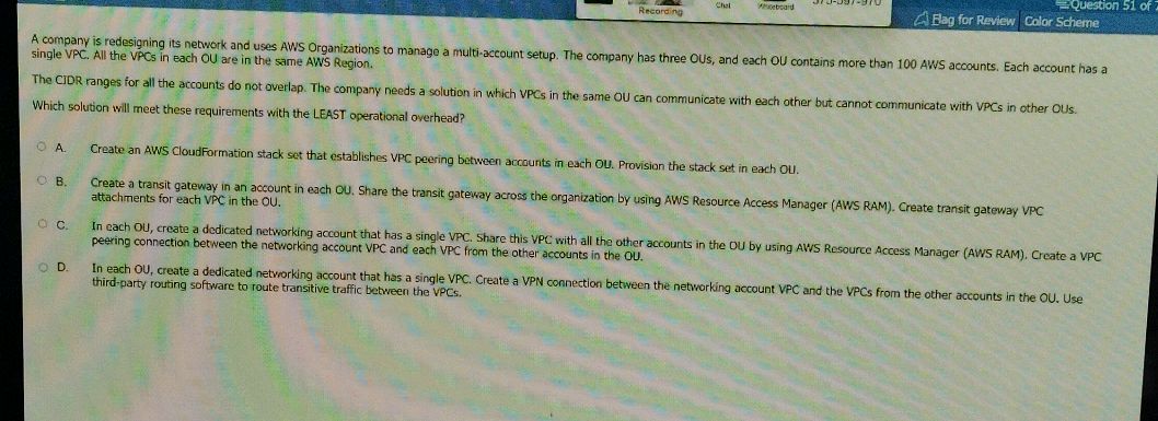 A company is redesigning its network and | StudyX