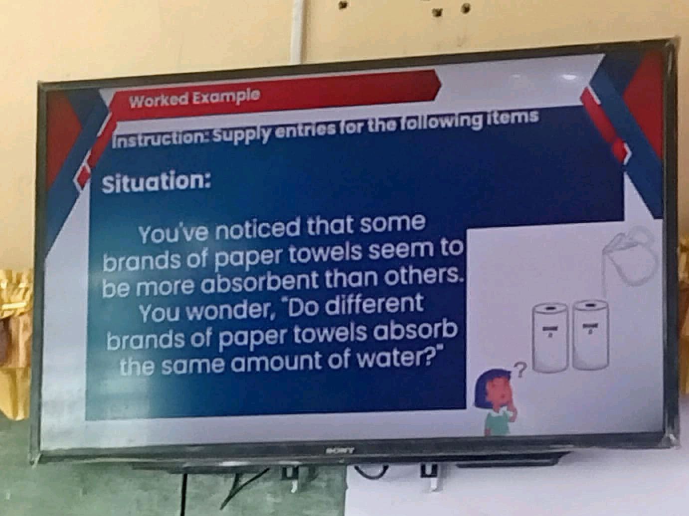Instruction: Supply entries for the | StudyX