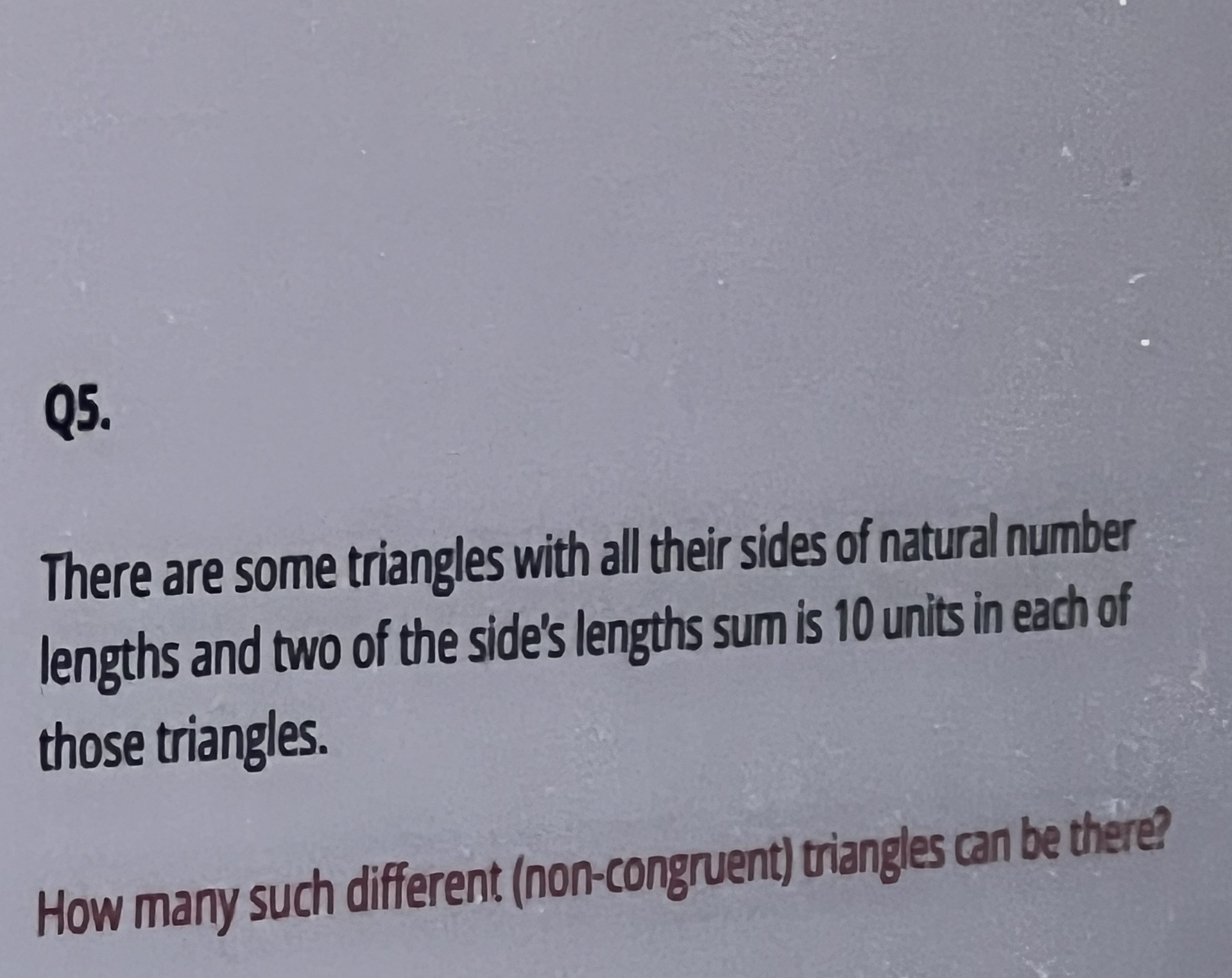 There are some triangles with all their | StudyX