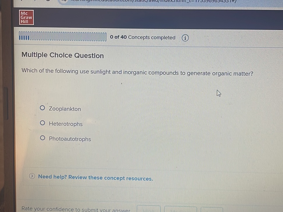 Which of the following use sunlight and | StudyX