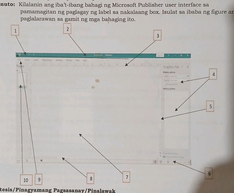 nuto: Kilalanin ang iba't-ibang bahagi ng | StudyX