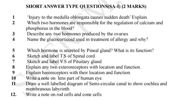 'Injury to the medulla oblongata causes