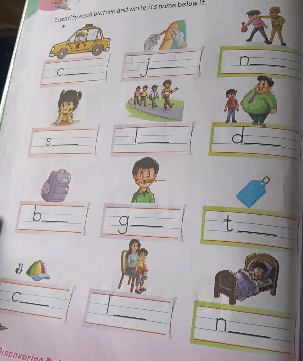 Identify each picture and write its name