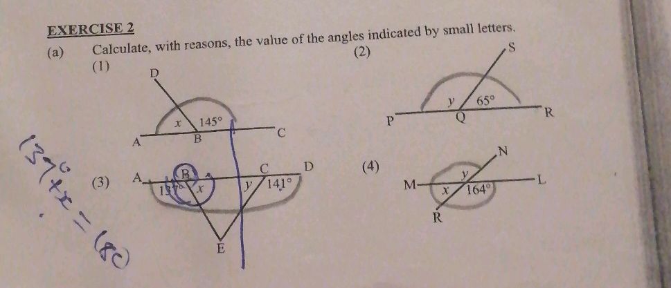 Calculate, with reasons, the value of the | StudyX