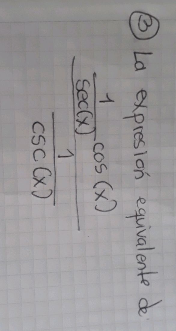 3) La expresión equivalente de: $ { | StudyX