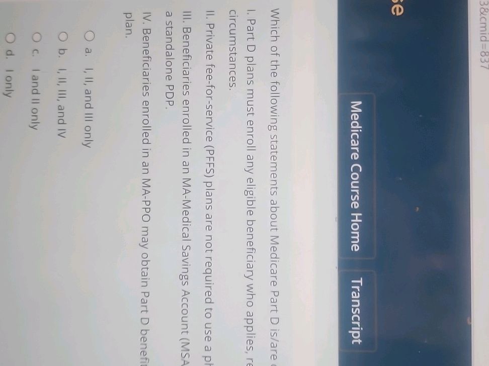 Which of the following statements about | StudyX