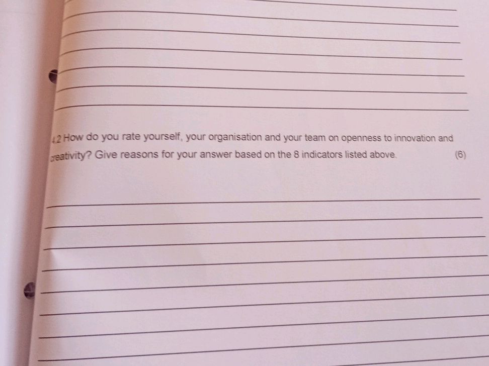 4.2 How do you rate yourself, your | StudyX