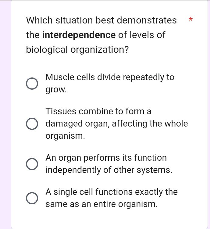Which situation best demonstrates the | StudyX