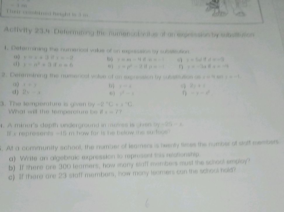 1. Determining the numerical value of an | StudyX