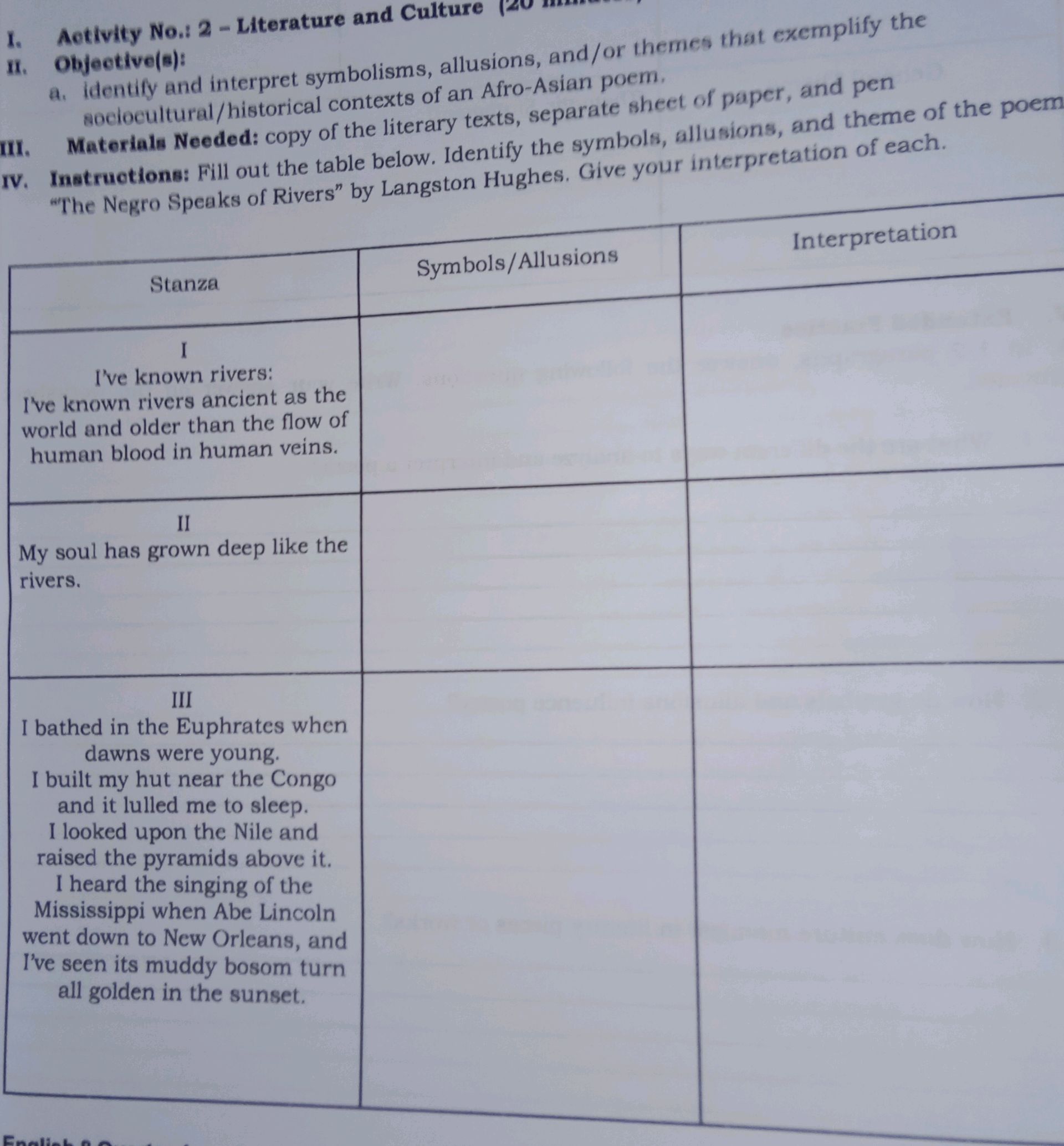 Fill out the table below. Identify the | StudyX