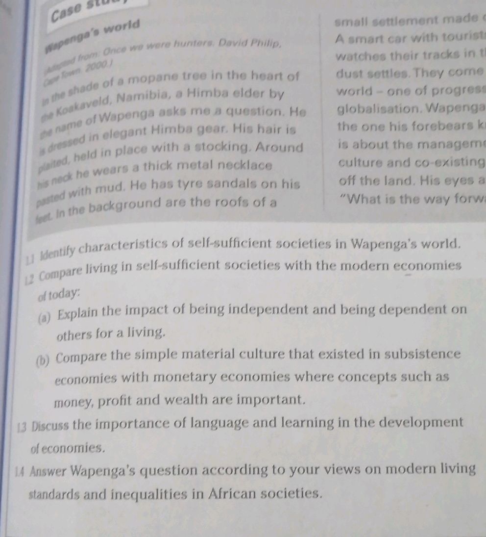 11 Identify characteristics of | StudyX