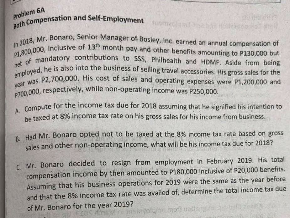 In 2018, Mr. Bonaro, Senior Manager of