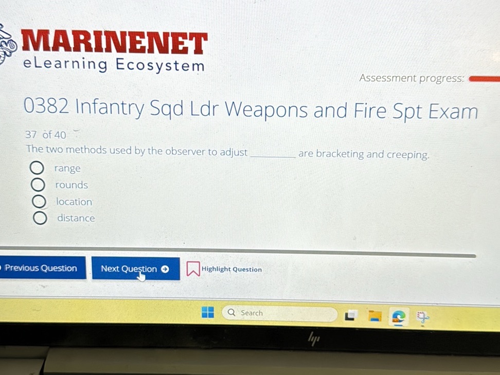 The two methods used by the observer to | StudyX