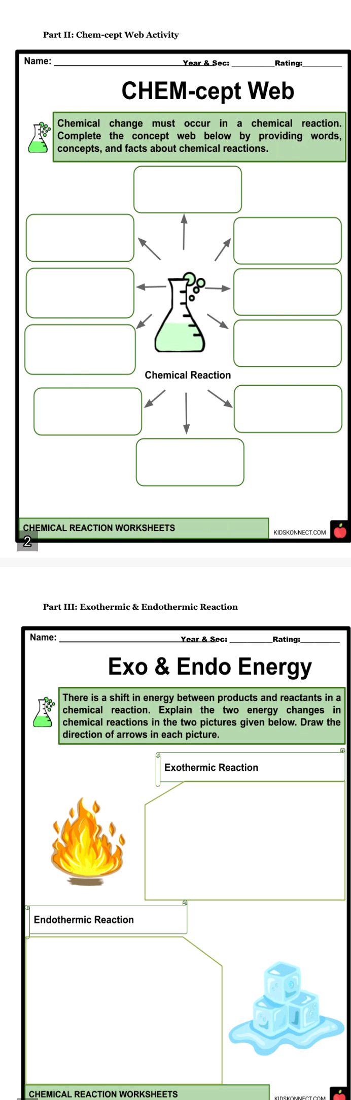 Part II: Chem-cept Web Activity CHEM-cept | StudyX