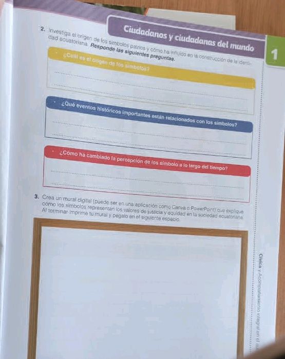 Investiga el origen de los simbolos patrios