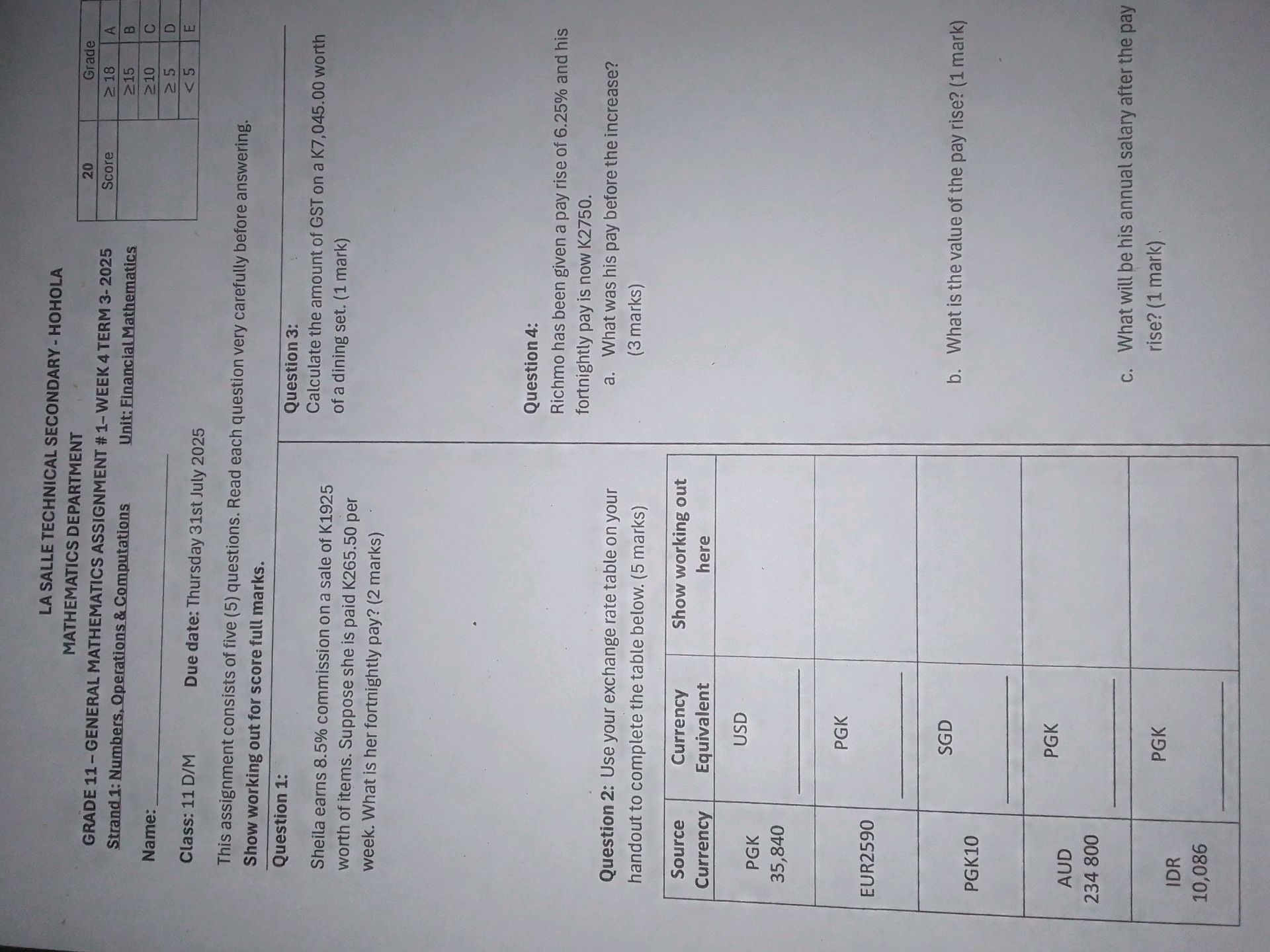 Question 1: Sheila earns 8.5% commission on | StudyX